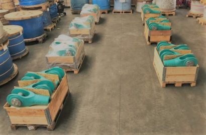 Open Strand Spelter Sockets ready for shipment - Global Rope Fittings